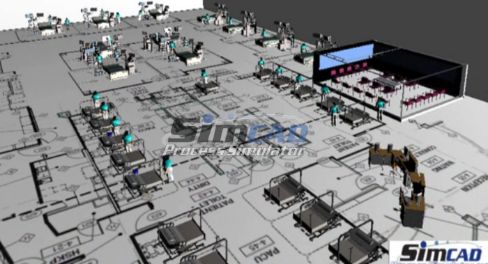 Healthcare Simulation Software | Simcad Pro Health | 3D Healthcare Simulation Software